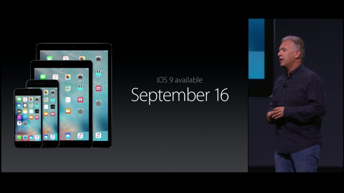 iOS 9 for iPhone, iPad + iPod touch coming Sept. 16, iCloud storage ...