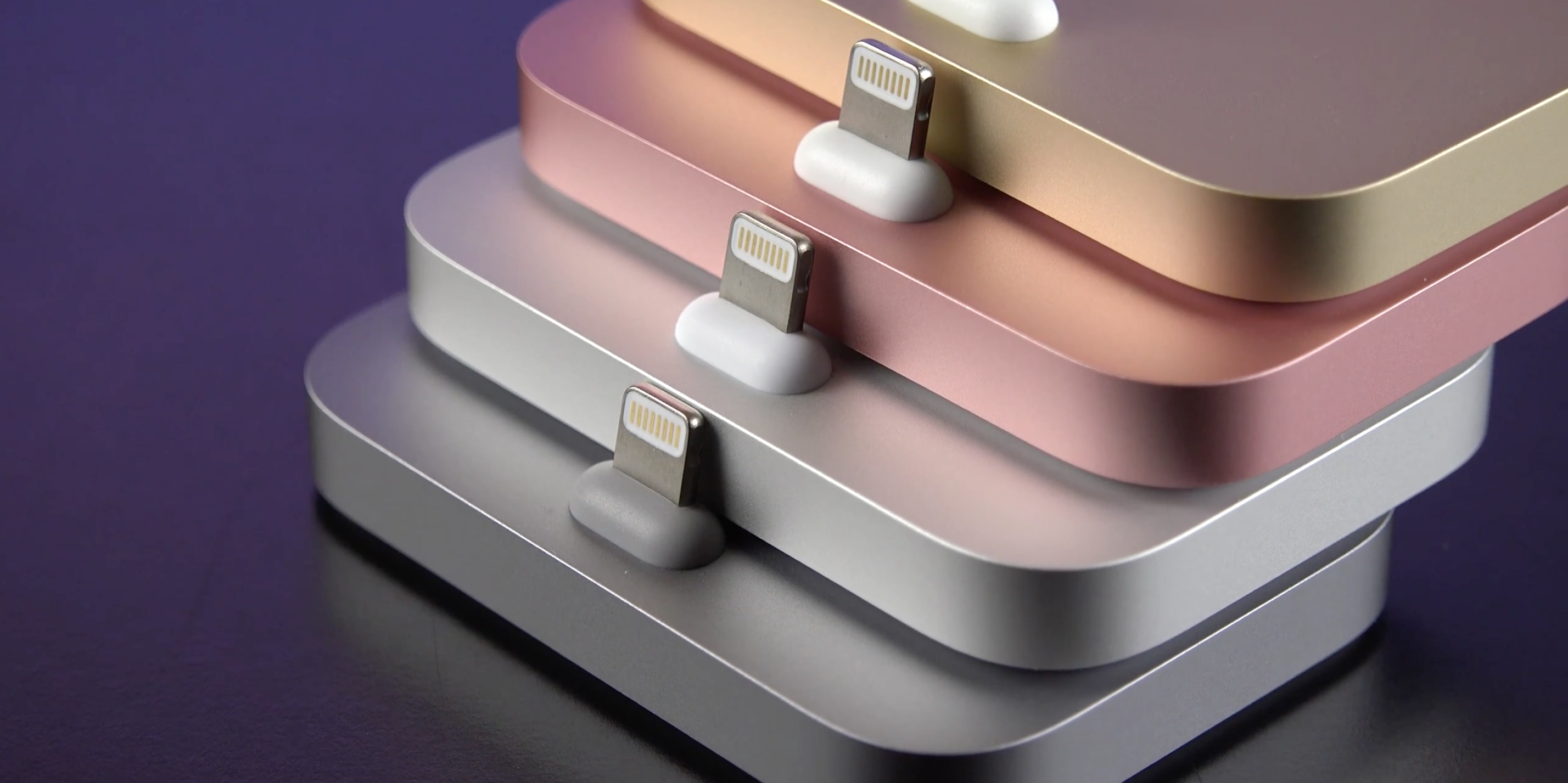 Video: All four colors of Apple's new iPhone Lightning Dock reviewed ...