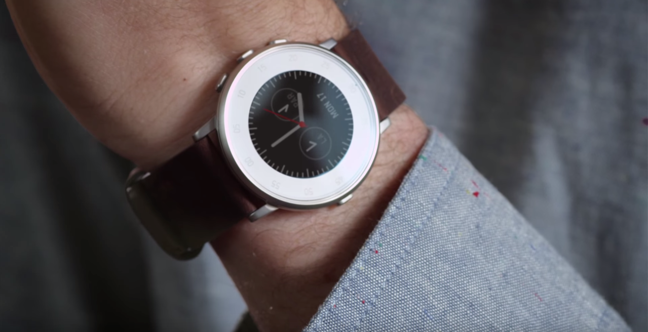 Pebble launches its first circular smartwatch, the Pebble Time Round ...