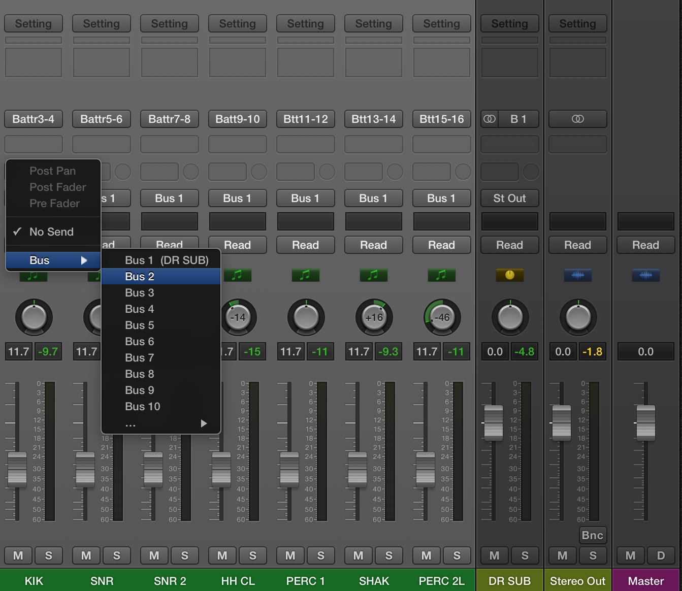 The Logic Pros: Routing 101 - creating multi-track FX Sends and Submix ...
