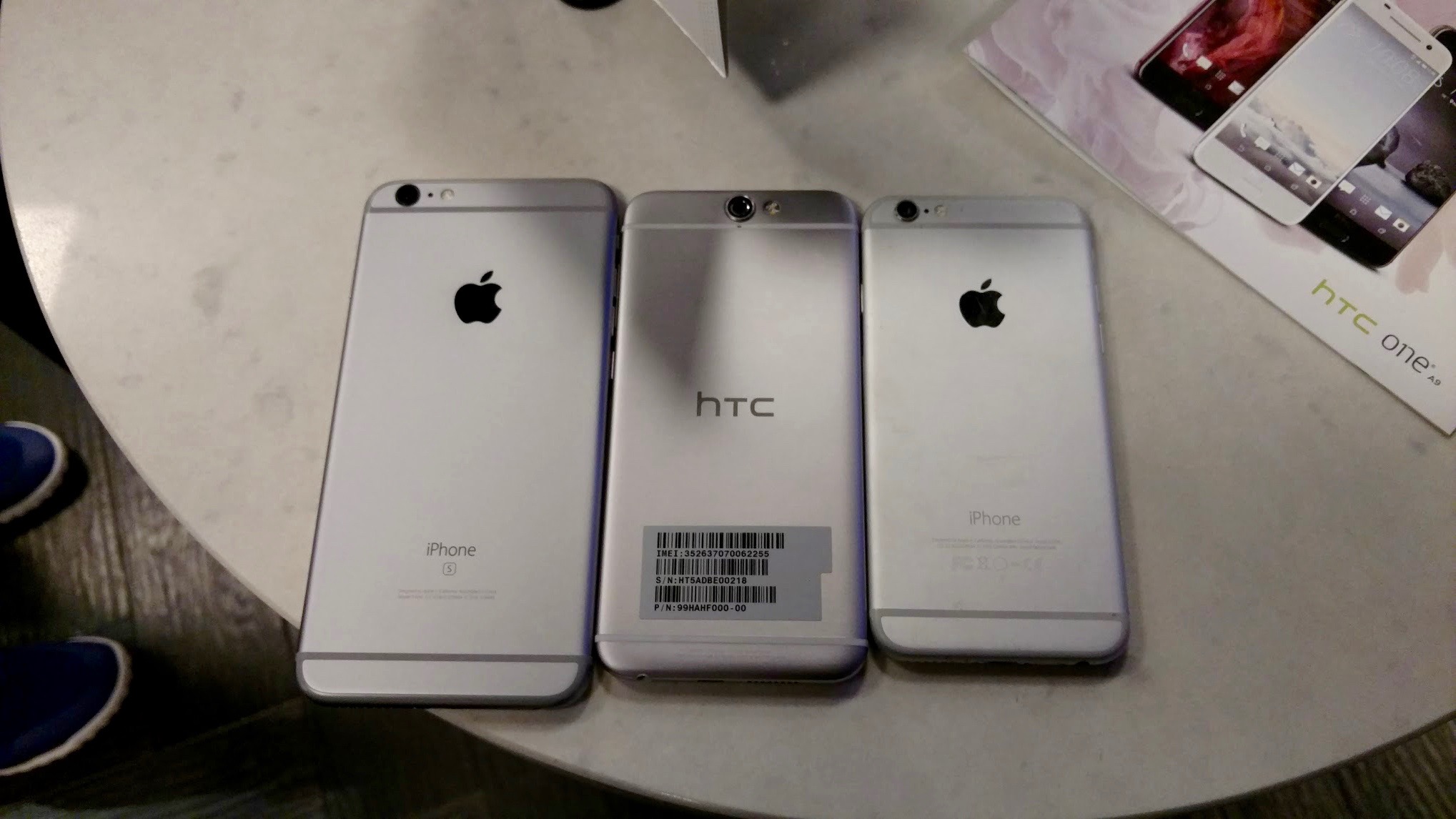 HTC announces One A9 iPhone clone but with some 'interesting ...