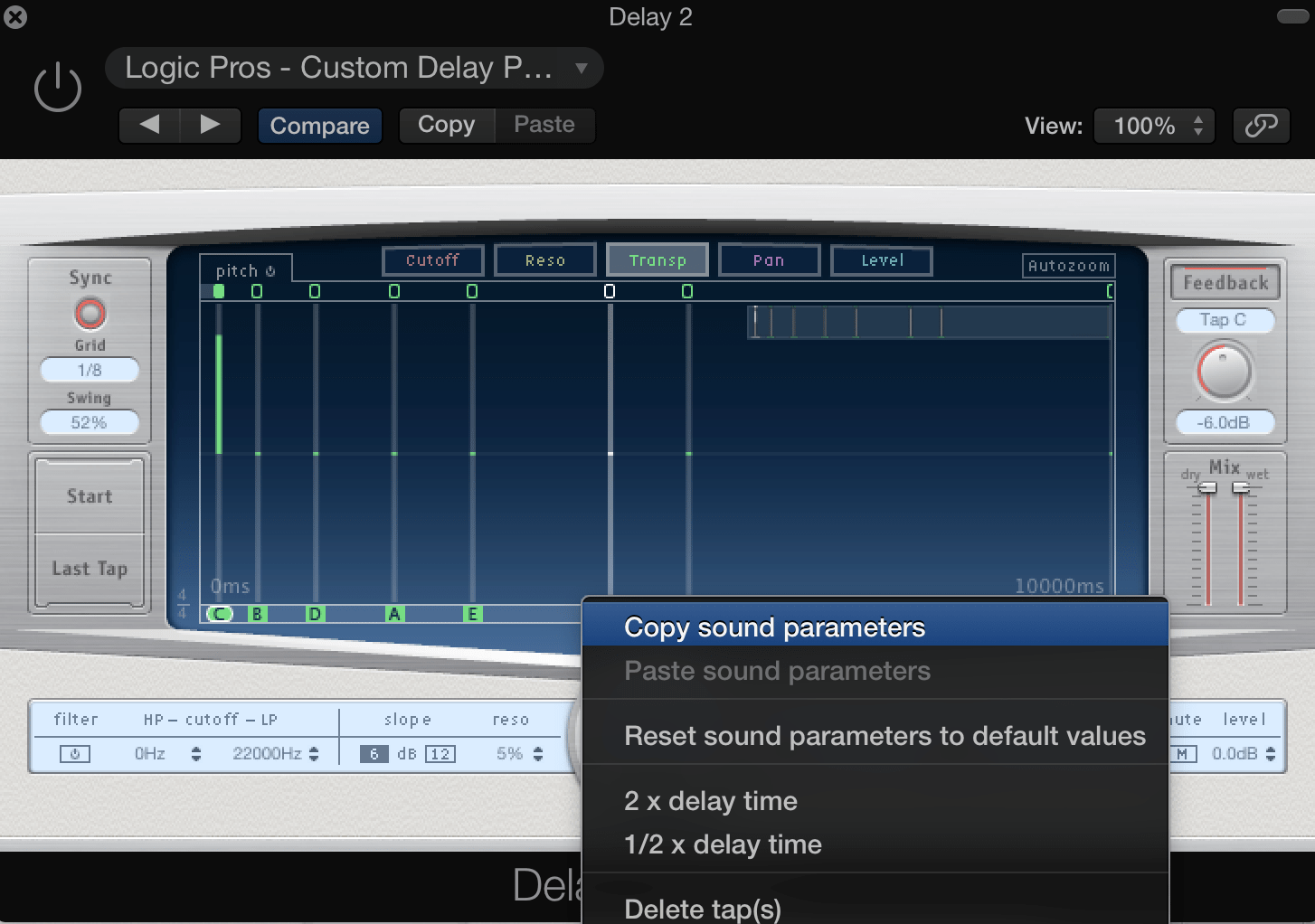 The Logic Pros: Creating precise multi-tap delay/echo patterns with ...
