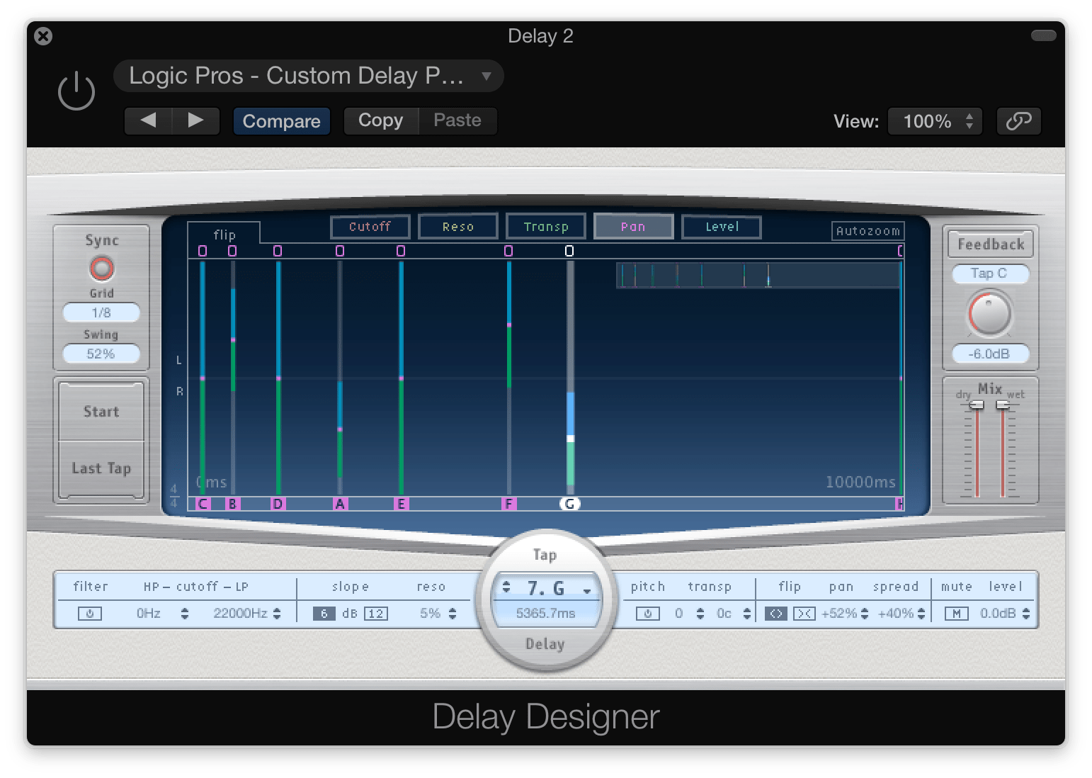 The Logic Pros: Creating precise multi-tap delay/echo patterns with ...