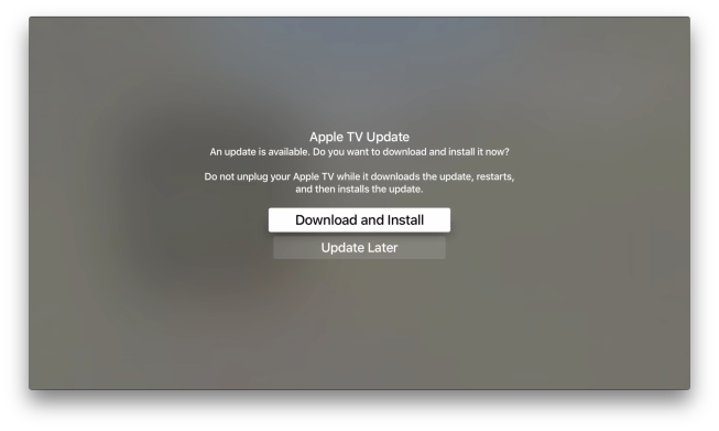 Apple releases first tvOS software update for the 4th-gen Apple TV ...