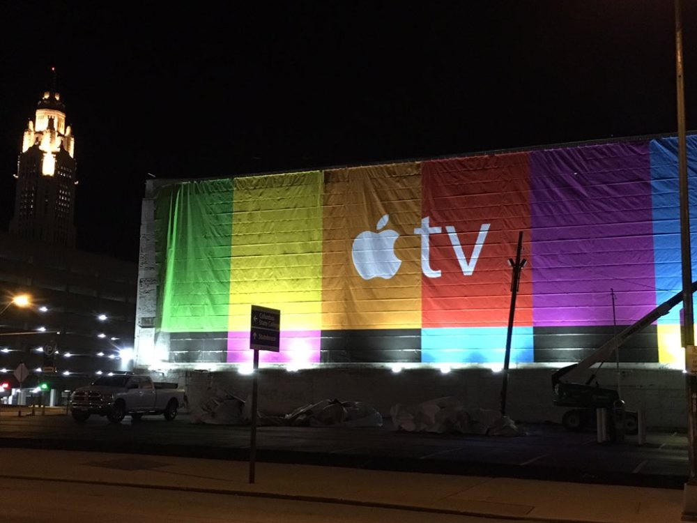 Apple TV ad campaign continues as colorful billboards go up nationwide ...