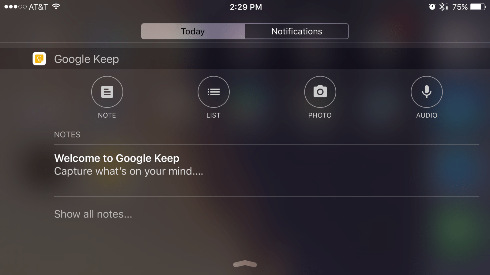 Google's note capturing iOS app 'Keep' adds widget + share extension, copy to Docs feature - 9to5Mac
