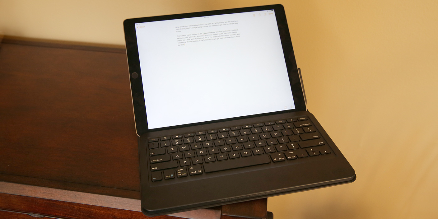 Review: Zagg's Messenger Universal is a smarter, cheaper iPad Pro ...