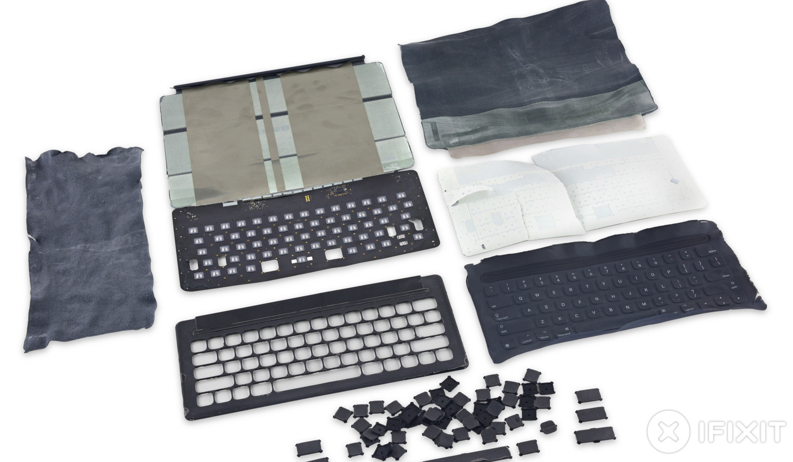 iPad Pro Smart Keyboard teardown shows off clever internals, scores 0/ ...