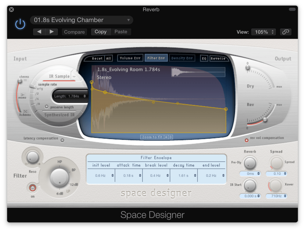 The Logic Pros: Working with Logic's built-in Space Designer ...