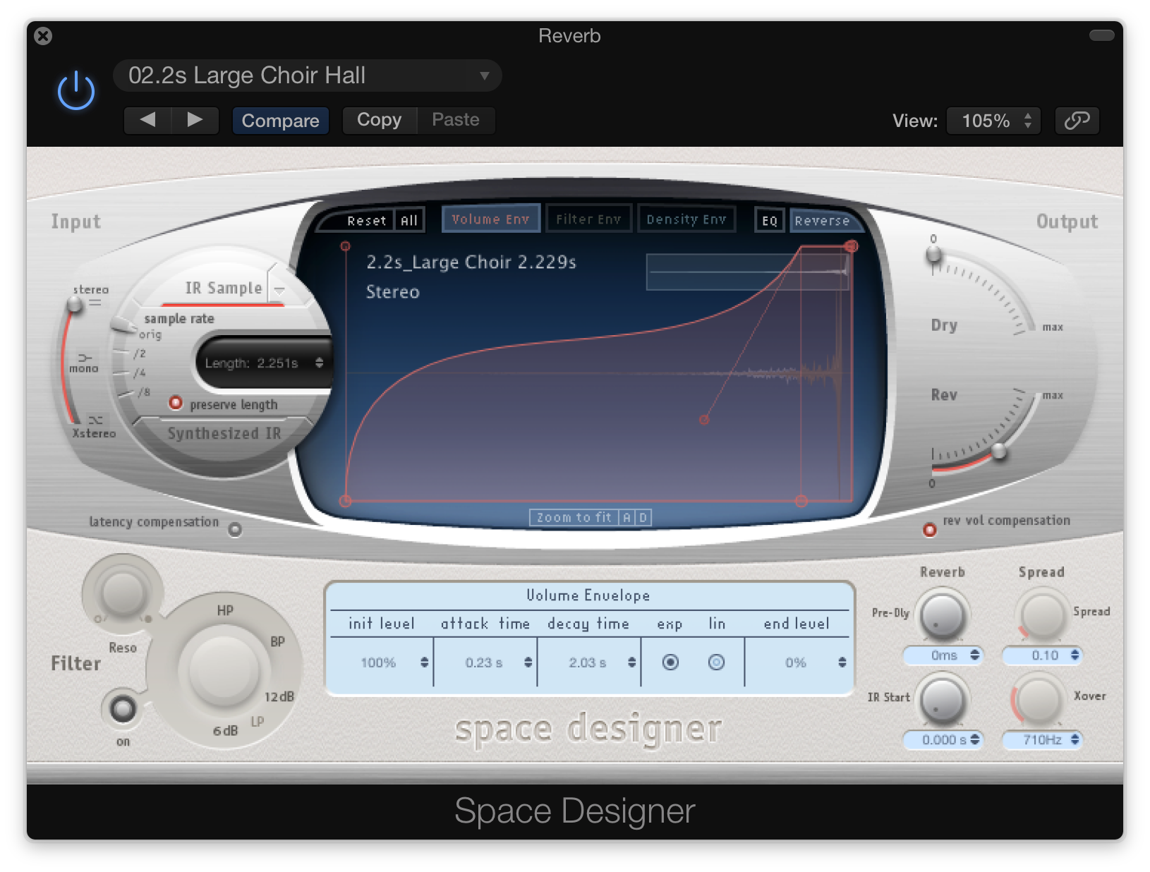 The Logic Pros: Working with Logic's built-in Space Designer ...