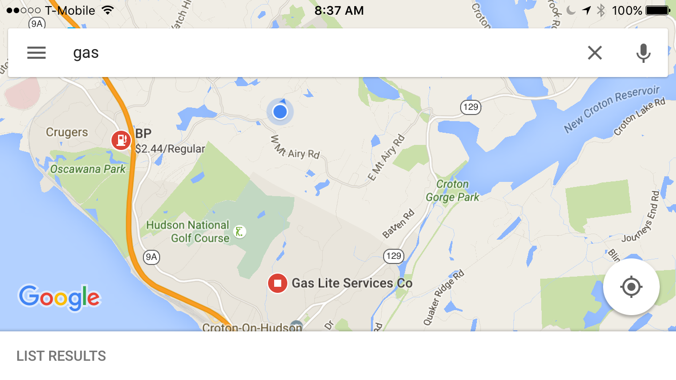 Google Maps for iOS gains up-to-date gas prices, popular business hours ...