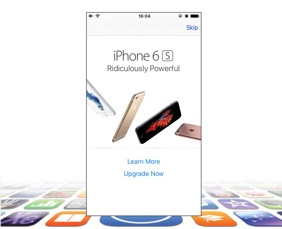 Apple advertising iPhone 6s to older iPhone owners through App Store ...