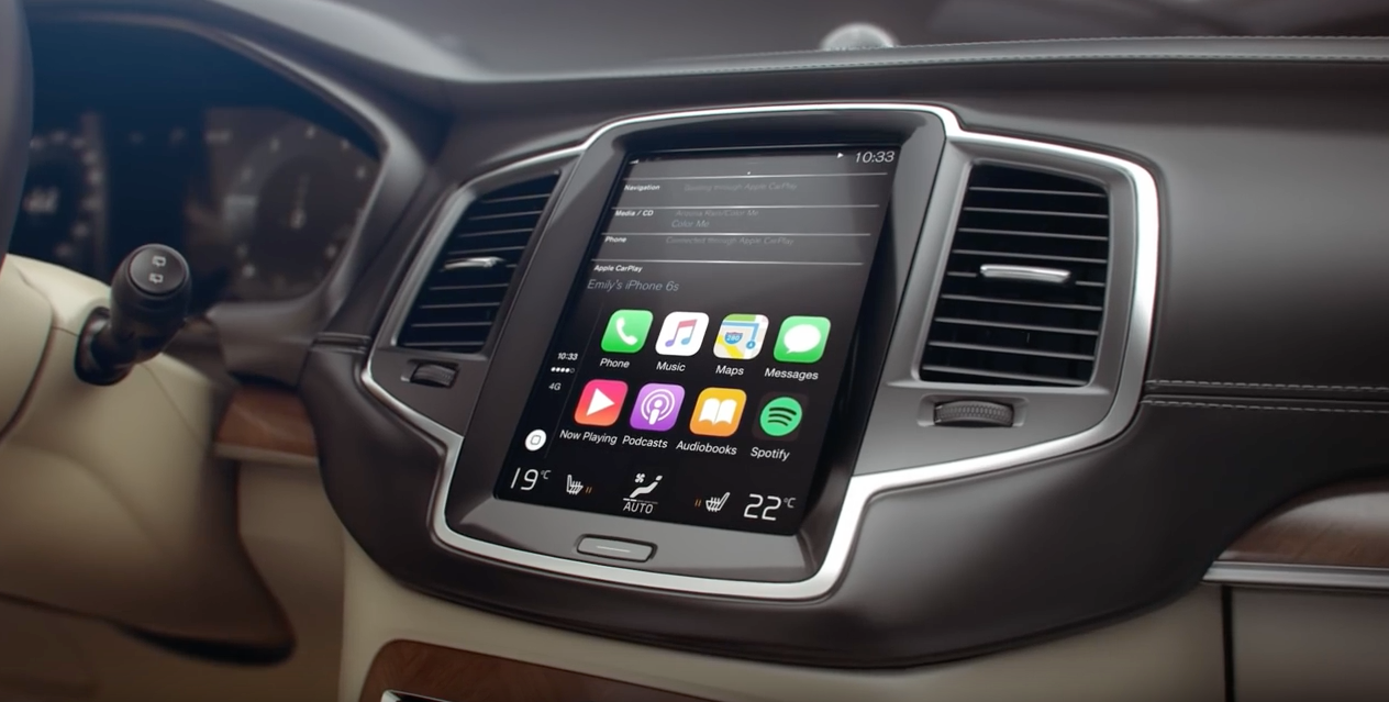 CarPlay now available in the 2016 Volvo XC90 crossover via software update - 9to5Mac