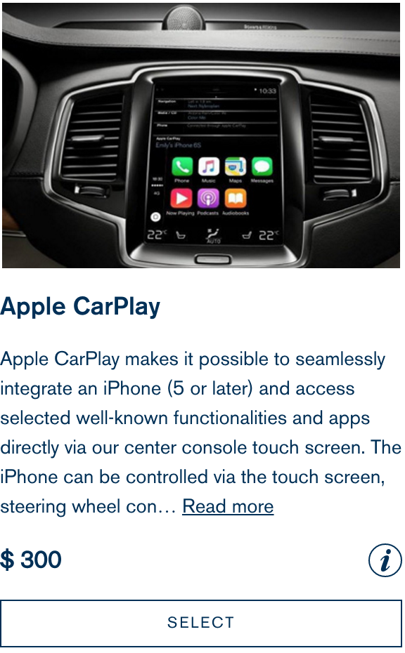 CarPlay now available in the 2016 Volvo XC90 crossover via software ...