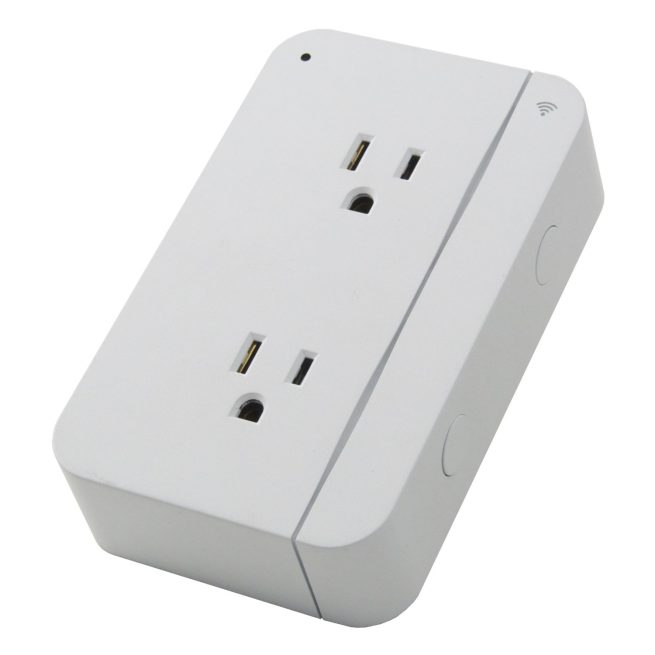 ConnectSense Smart Outlet lets Siri control two HomeKit Wi-Fi wall ...