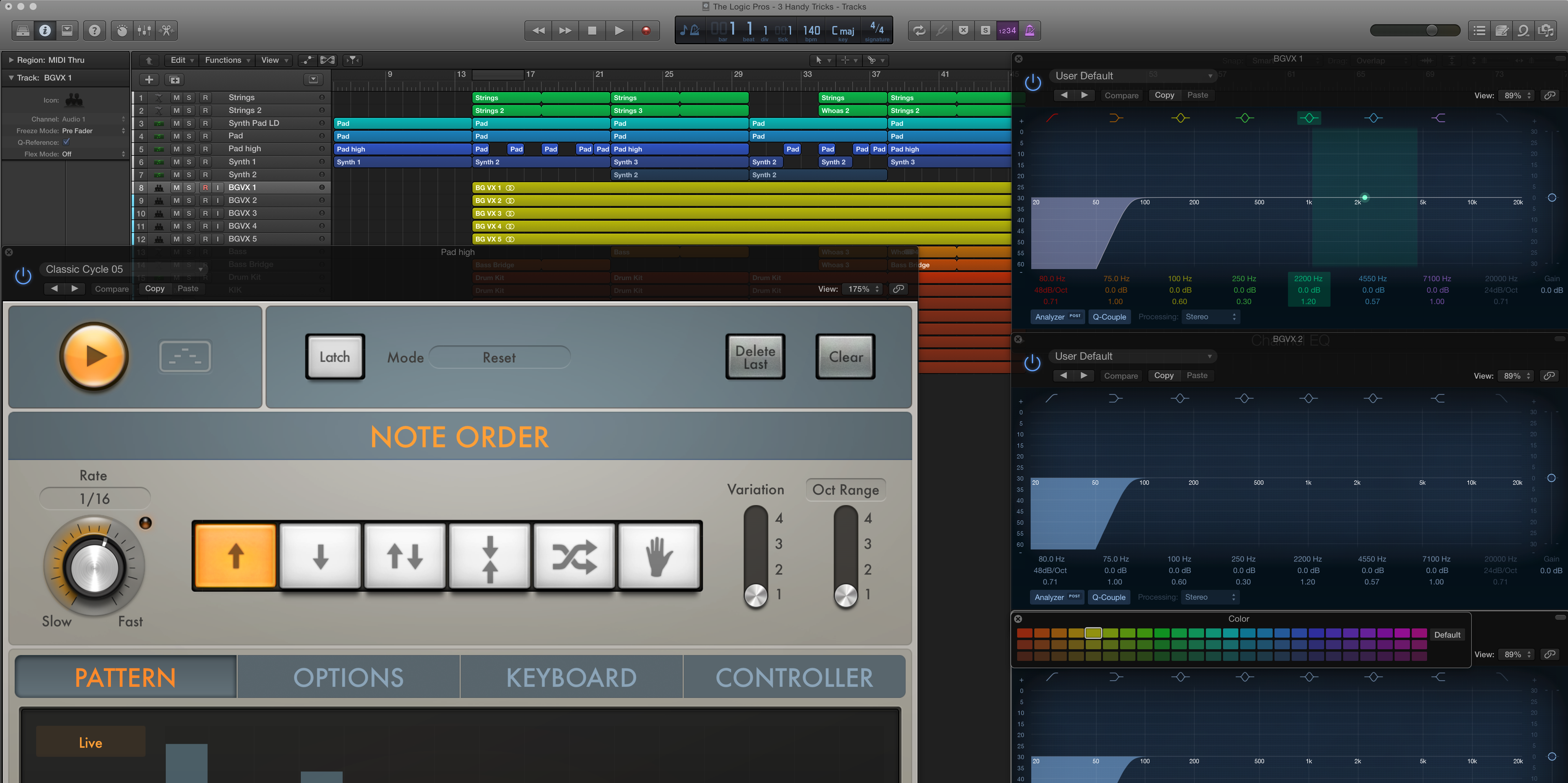 The Logic Pros 3 Overlooked Tricks To Keep Your Logic Sessions Tidy