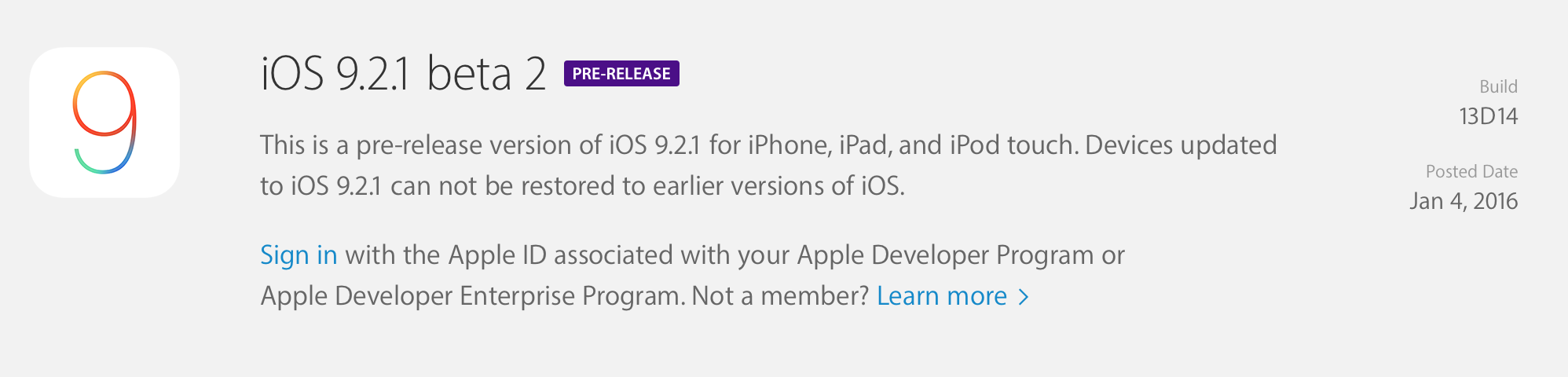 Apple releases iOS 9.2.1 beta 2 for developers and public beta testers ...
