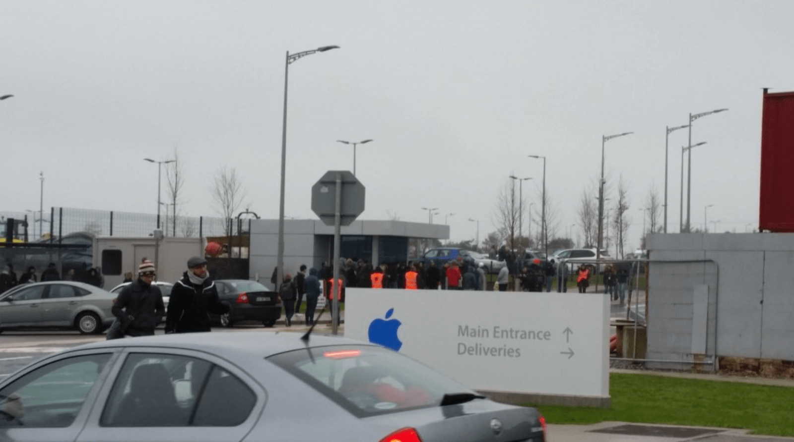 Apple employees at headquarters in Cork, Ireland evacuated following ...
