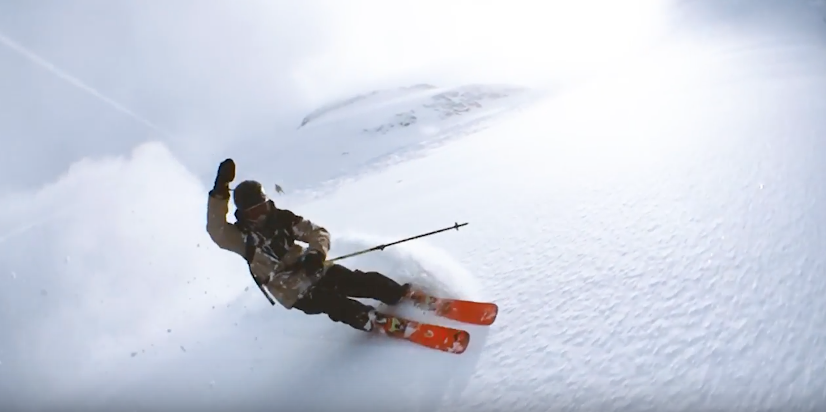 This action-packed ski video was shot entirely on an iPhone ... and it ...
