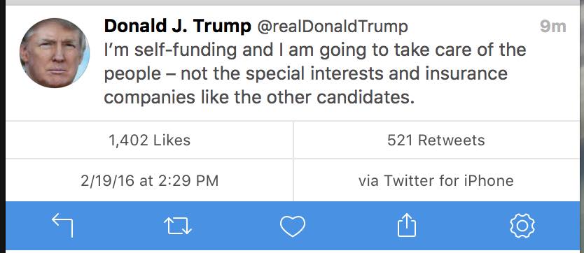 Donald Trump calls for boycott on Apple ... while tweeting from iPhone ...