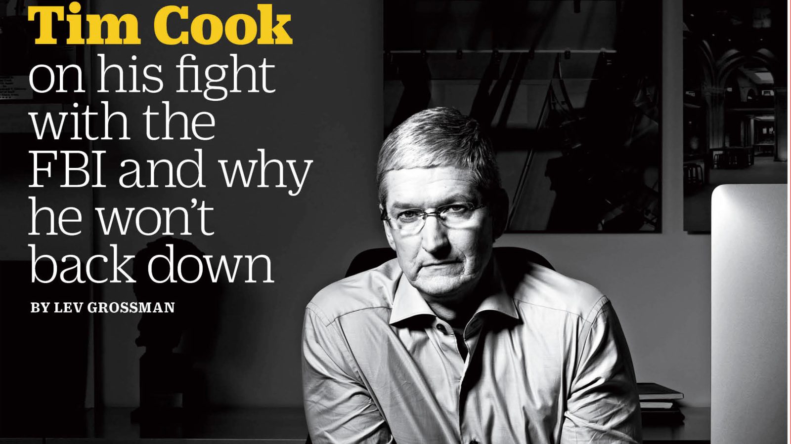 Tim Cook grabs TIME front cover with lengthy interview on Apple vs. FBI ...