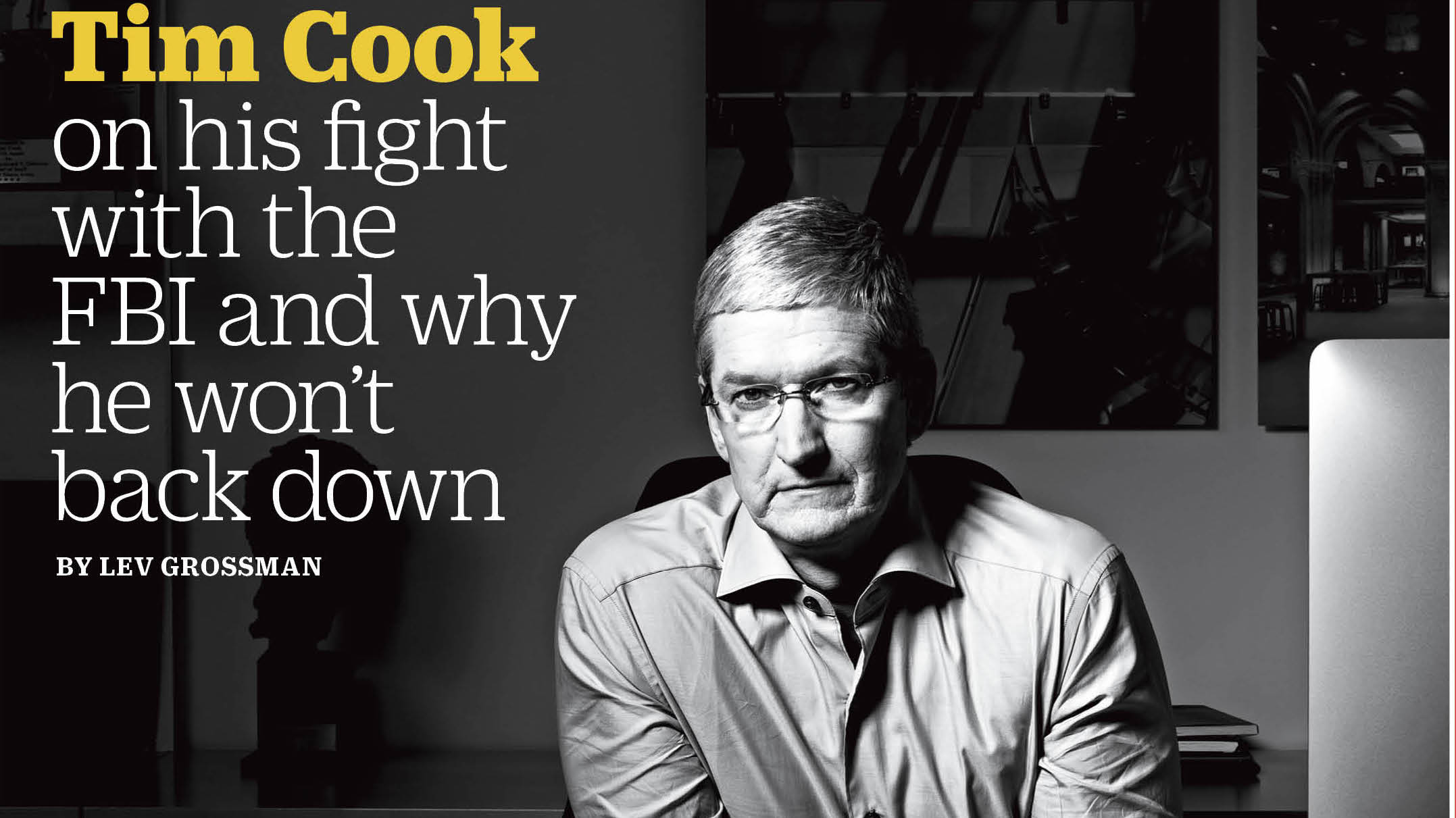 Tim Cook grabs TIME front cover with lengthy interview on Apple vs. FBI ...