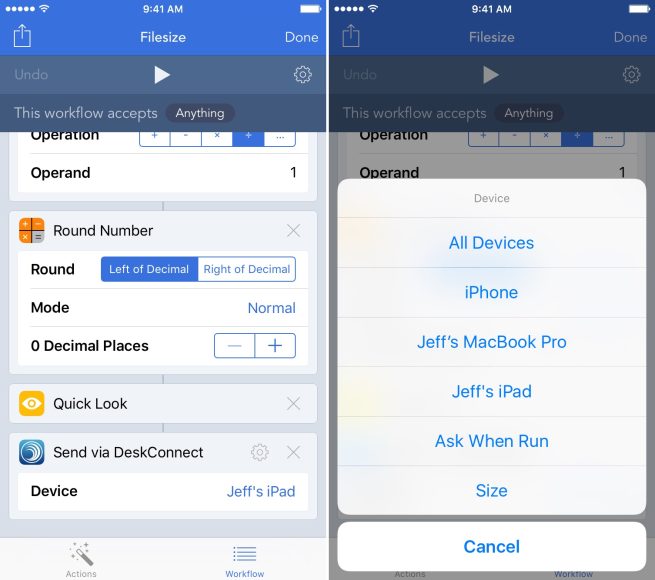 DeskConnect file transfer app updated with share extension, 3D Touch ...