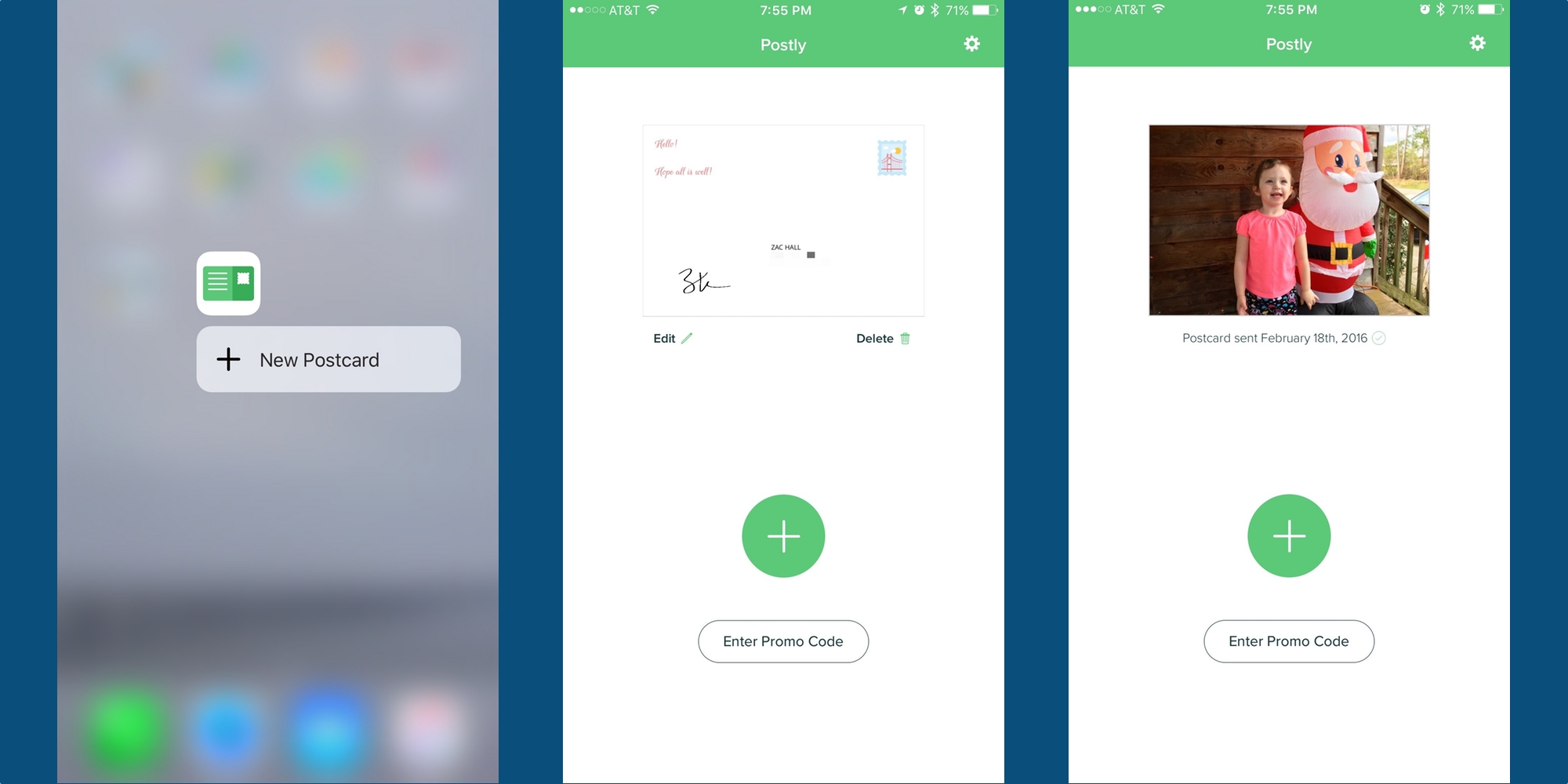 Review: Postly for iOS turns your photos into personalized postcards ...