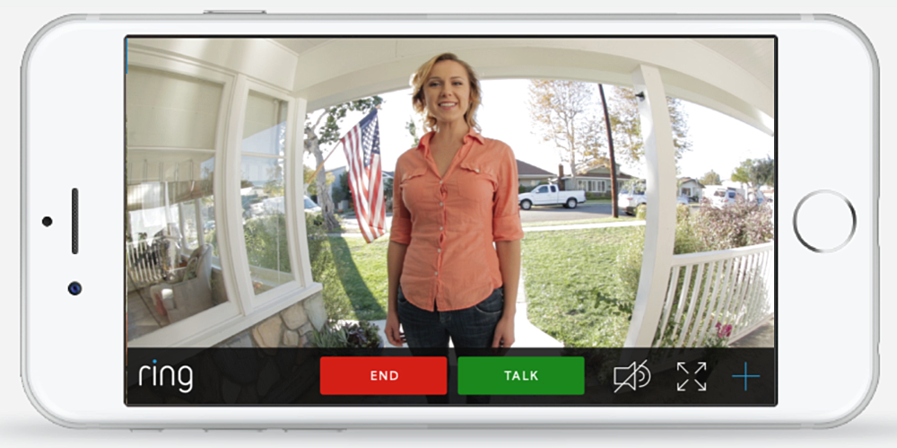 Ring slims down and specs up its iPhone-linked doorbell with 1080p ...
