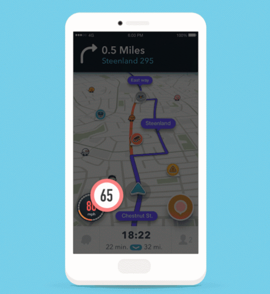 Waze app will now alert you when driving over the speed limit - 9to5Mac