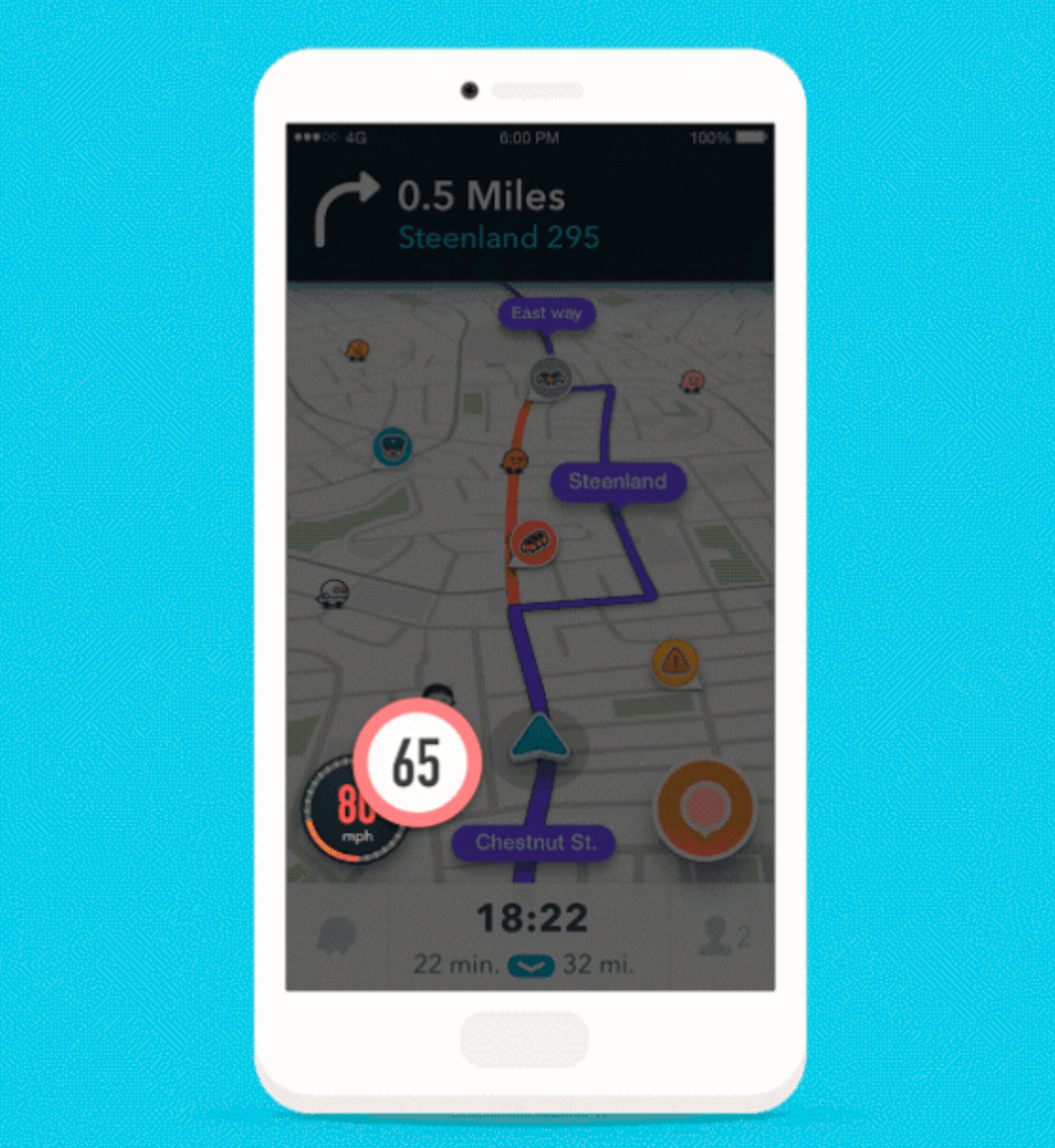 Waze app will now alert you when driving over the speed limit - 9to5Mac