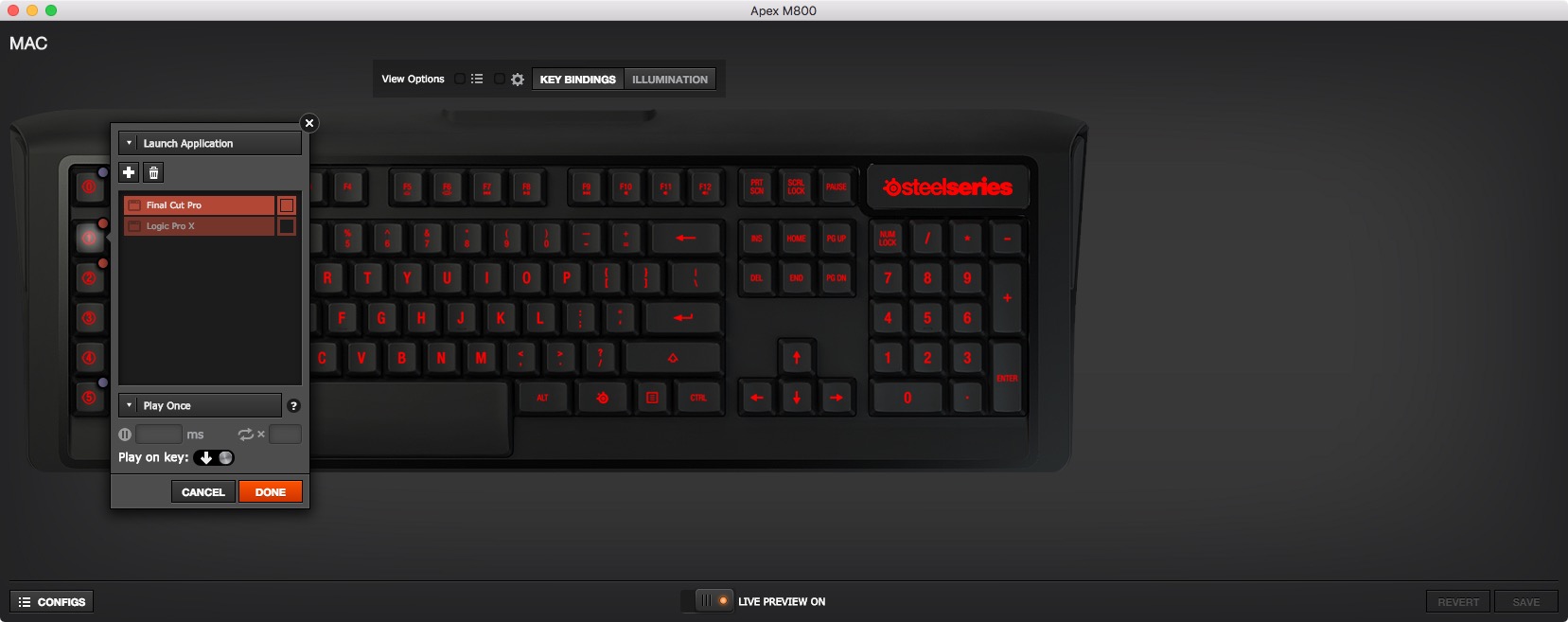Review: SteelSeries Apex M800 mechanical keyboard with individual key ...