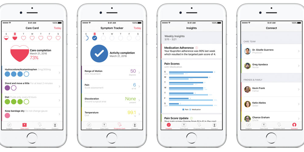 Apple's CareKit has launched, four apps available today, more will ...