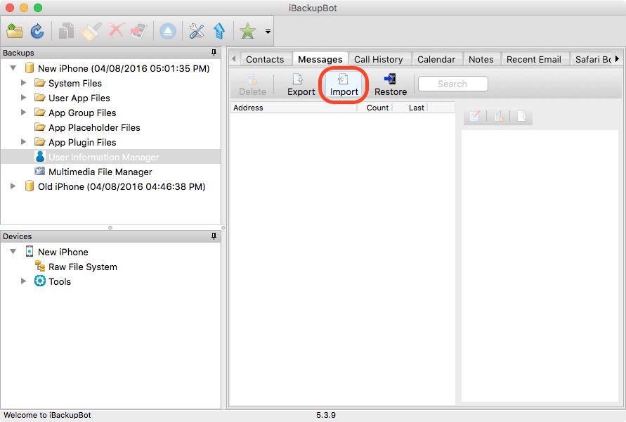 How-To: Backup and restore SMS and iMessages on a clean iOS install ...