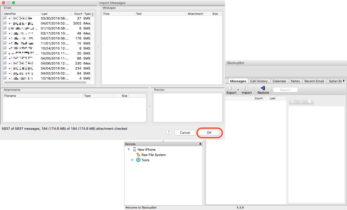 How-To: Backup and restore SMS and iMessages on a clean iOS install ...