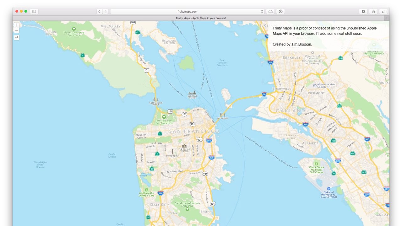 FruityMaps lets you try out Apple’s upcoming MapKit web API now - 9to5Mac