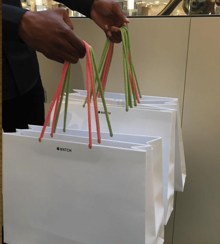 Apple Stores to transition from traditional plastic bags to paper in ...