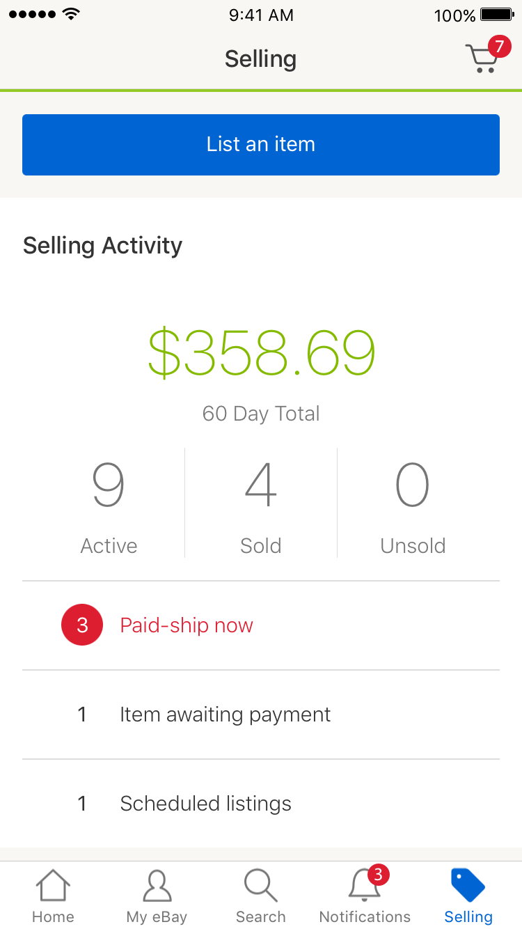 eBay refreshing mobile apps with updated design + speed improvements ...