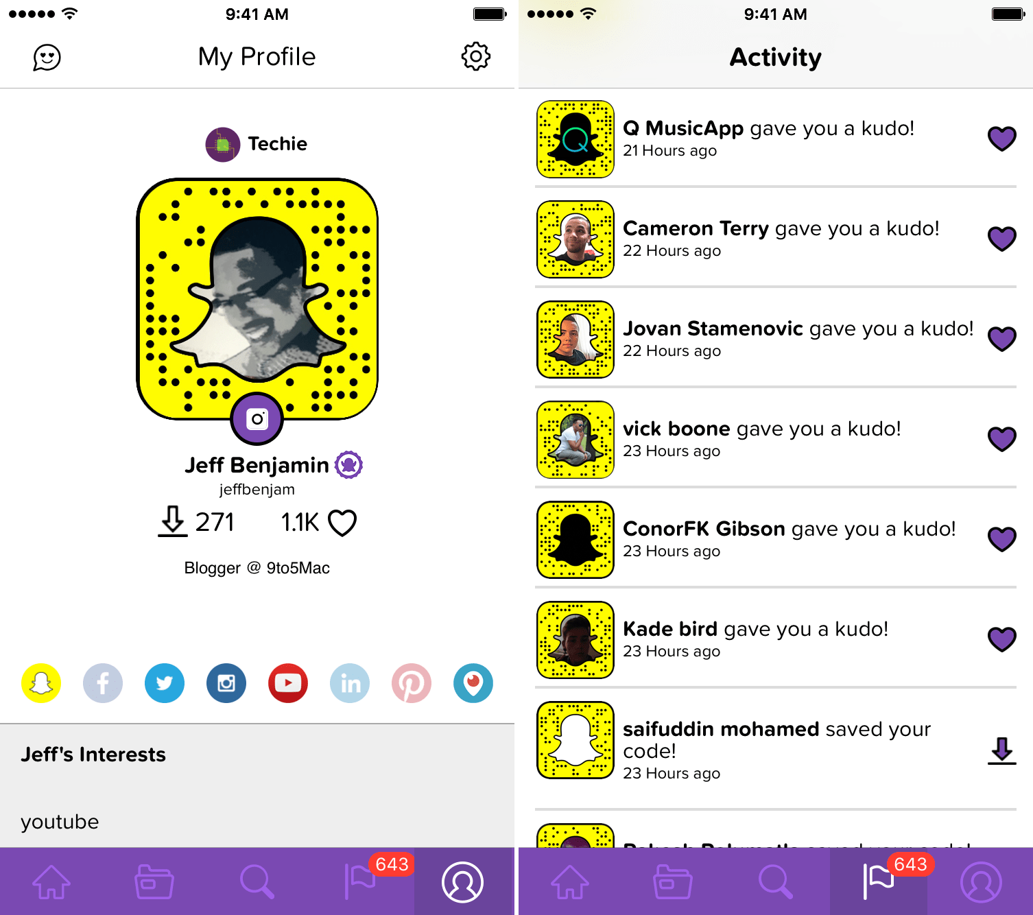 GhostCodes makes it easy to discover new Snapchat users [Video] - 9to5Mac