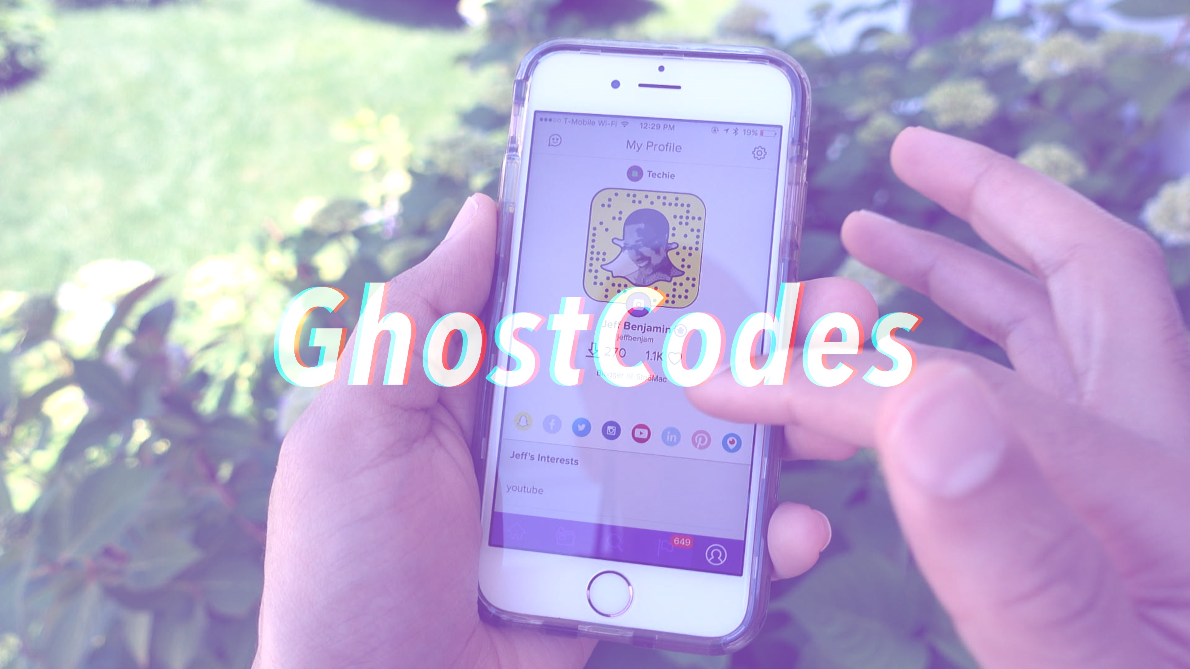 GhostCodes makes it easy to discover new Snapchat users [Video] - 9to5Mac