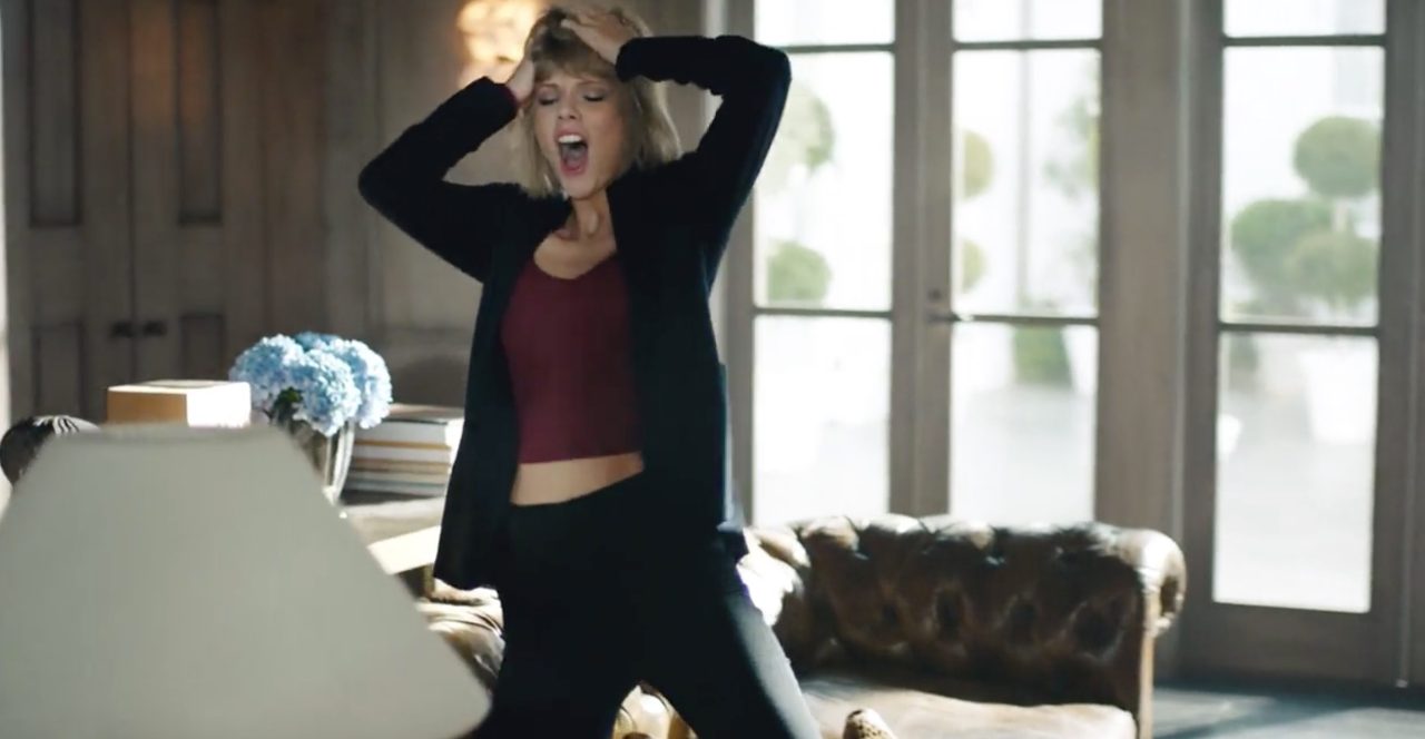 Taylor Swift dances to The Darkness in latest Apple Music ad - 9to5Mac