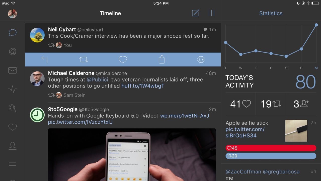 Tweetbot 4.3 on iOS launches Topics, making tweet storms a breeze - 9to5Mac