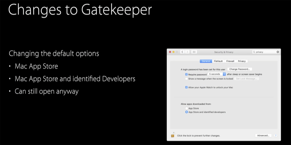 macOS Sierra beefs up Gatekeeper protection with two changes, one ...