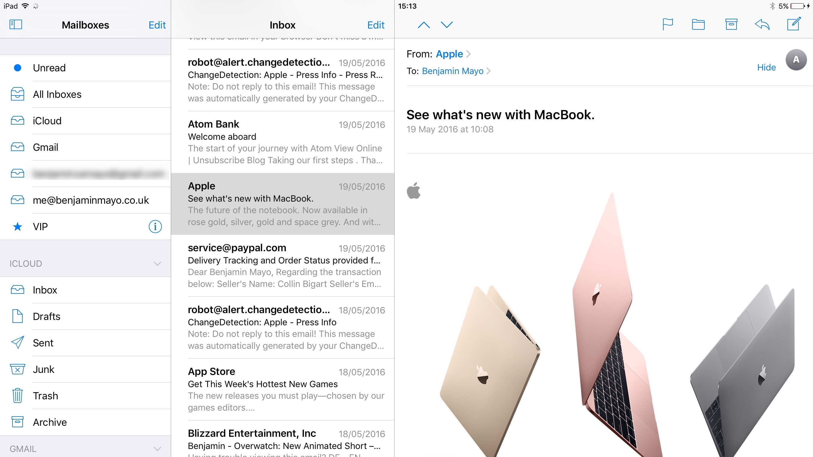 iOS 10 adds three-pane split-view appearance for Mail and Notes on 12.9 ...