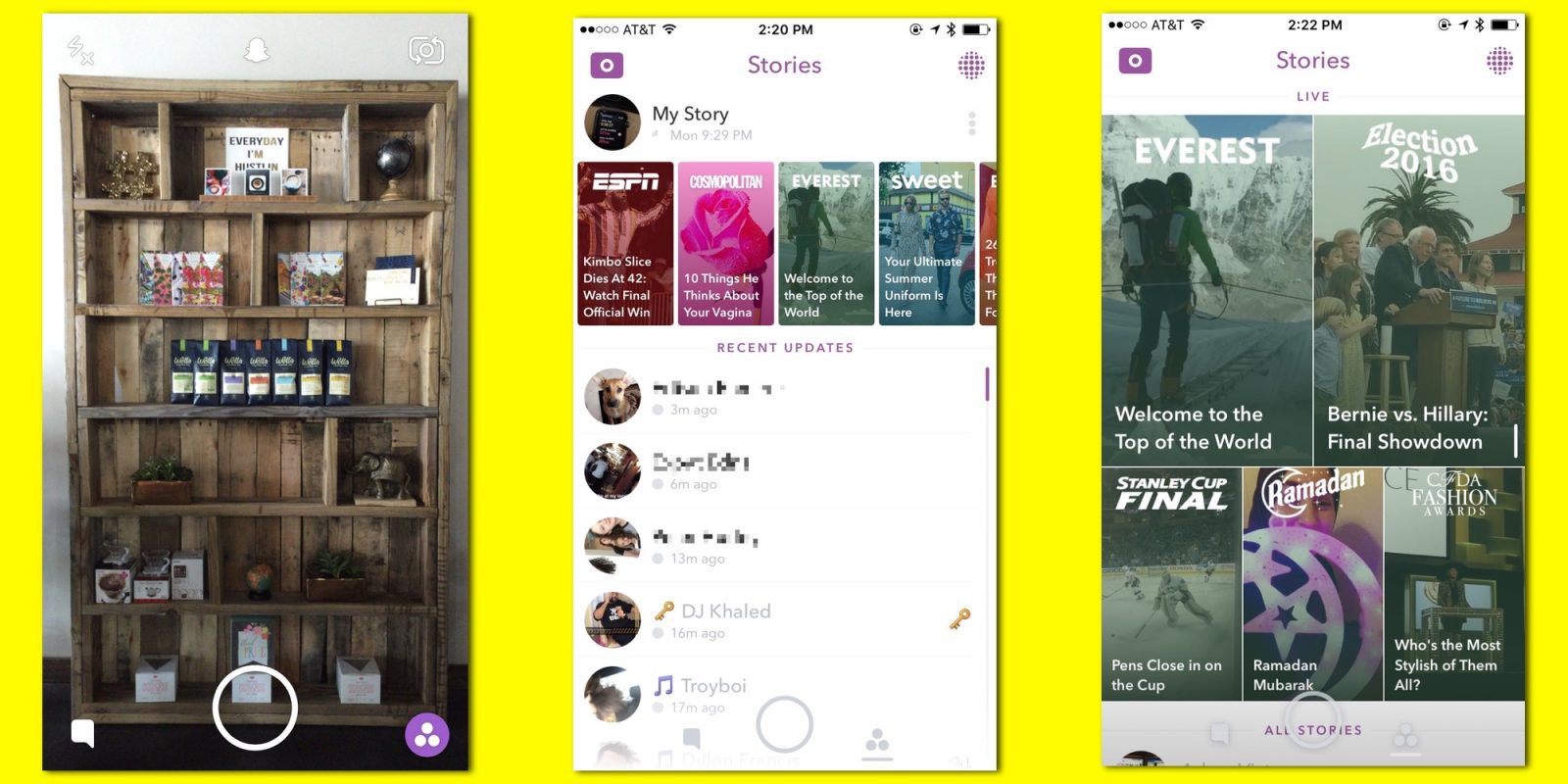 Snapchat updates Stories and Discover with new look and subscriptions ...