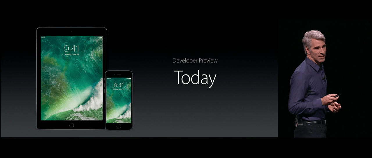 iOS 10 coming this fall, developer beta today and public beta in July ...