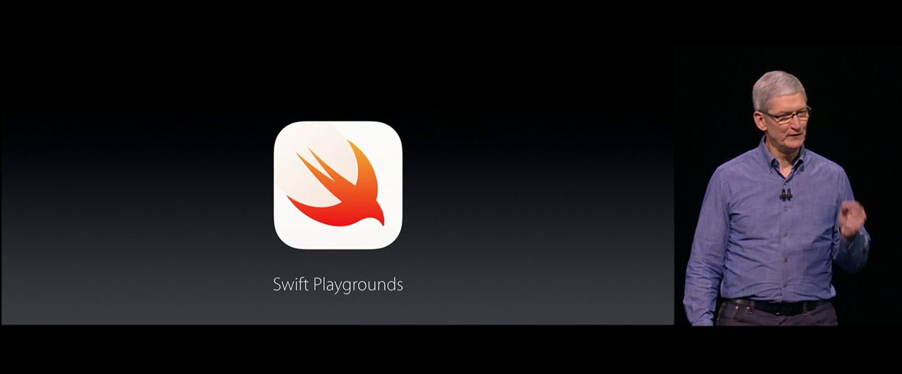 Apple announces Swift Playgrounds for iPad at WWDC, public release in ...