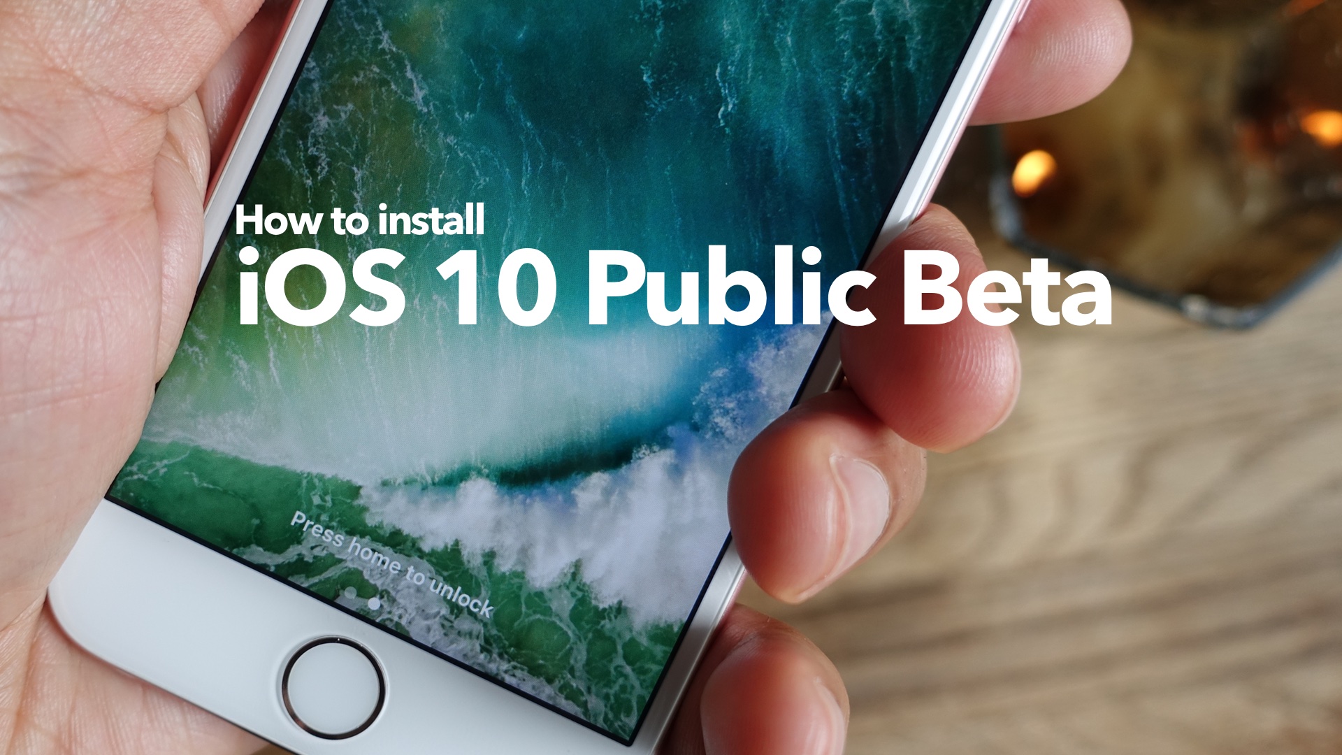 How-To: Install iOS 10 public beta on your eligible iPhone, iPad, or iPod touch [Video] - 9to5Mac