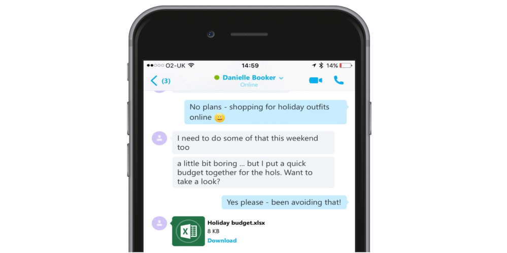 Skype adds offline file sharing with 300MB limit, multiple file ...