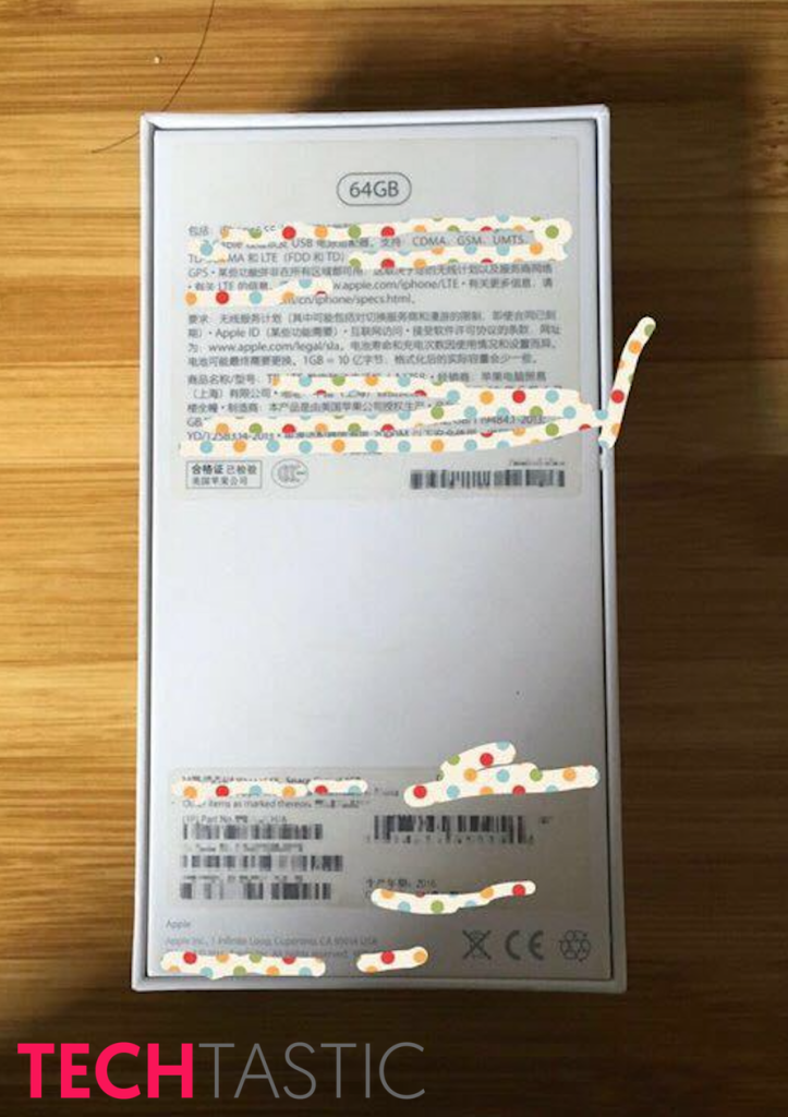 Sketchy product packaging photos suggest 'iPhone 6 SE' branding as ...